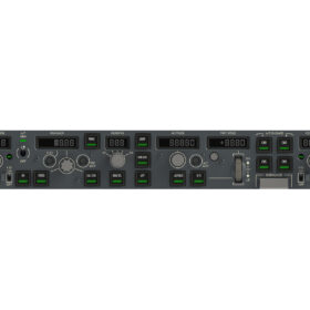 CS 737X MCP - Cockpit Simulator