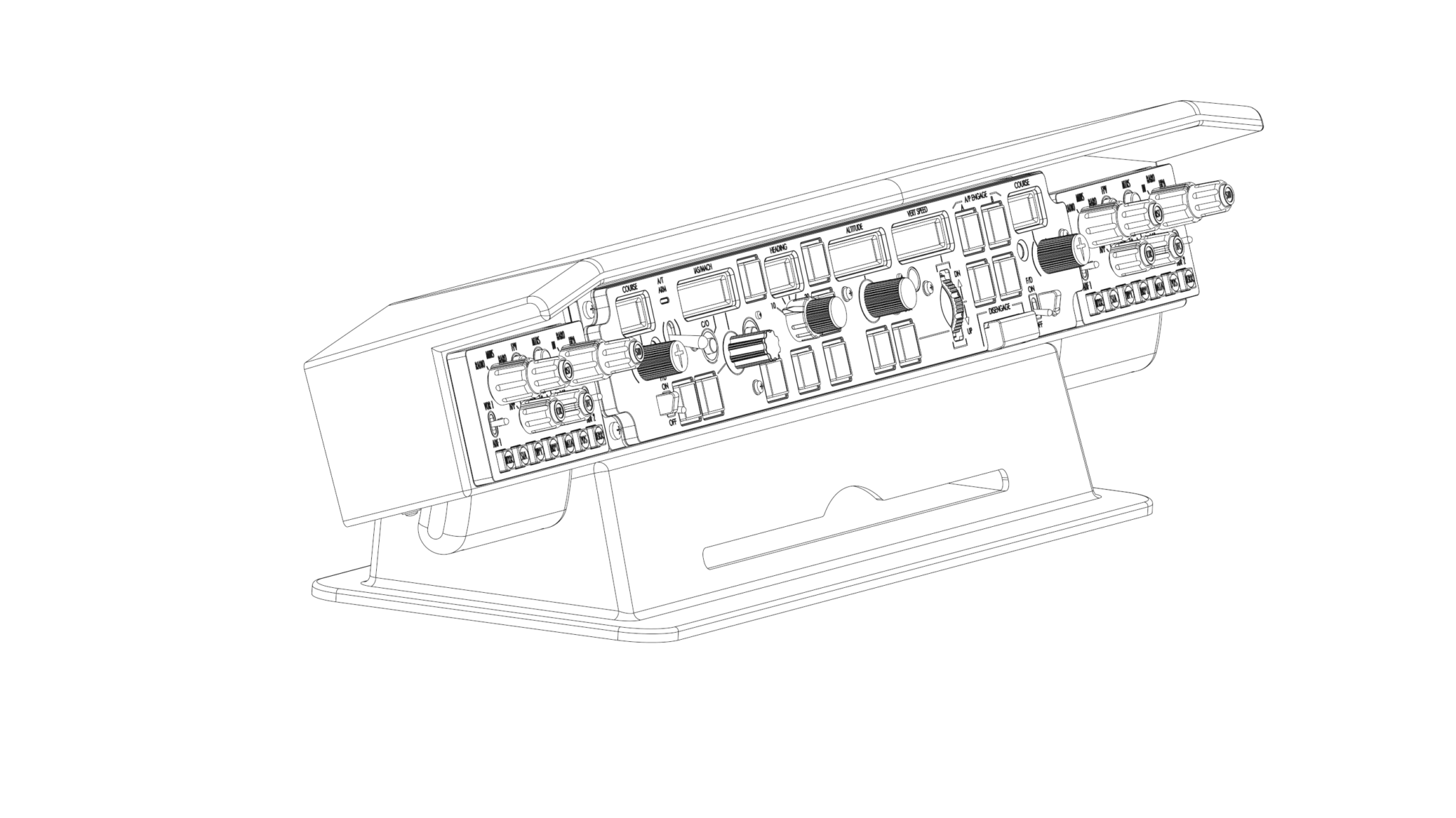 Installation guide: CS 737X MCP&EFIS Desktop Stand - Cockpit Simulator