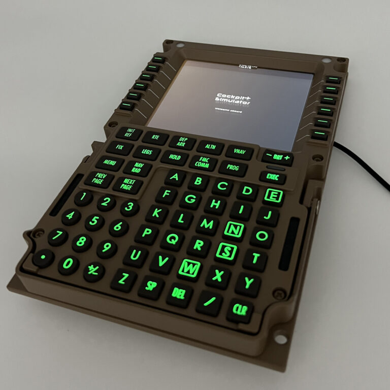 CS 777X CDU (v2) - Cockpit Simulator