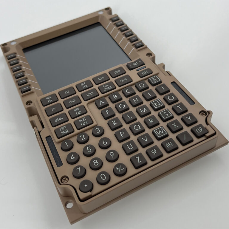 CS 747X CDU (v2) - Cockpit Simulator