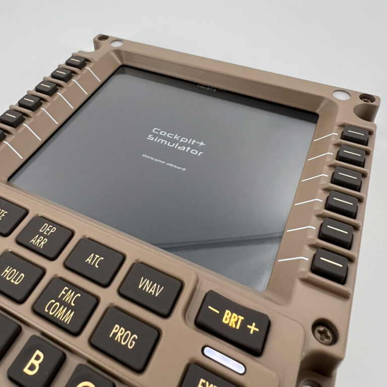 CS 747X CDU (v2) - Cockpit Simulator