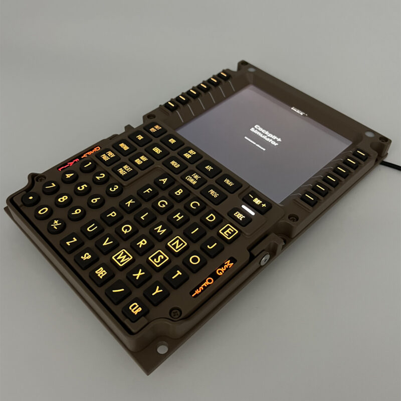 CS 747X CDU (v2) - Cockpit Simulator