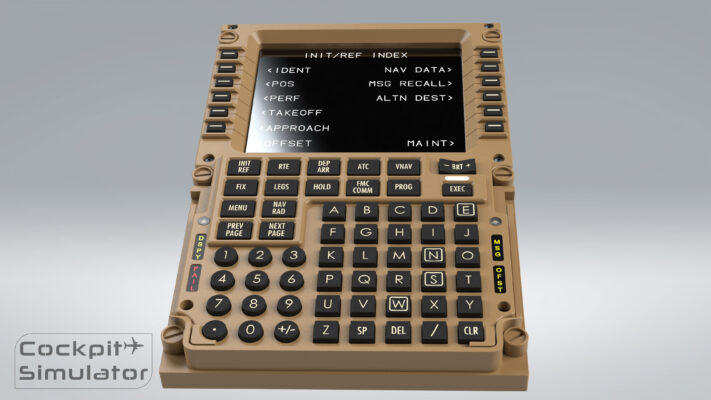 We will officially release the 747CDU and 777CDU in June. - Cockpit ...