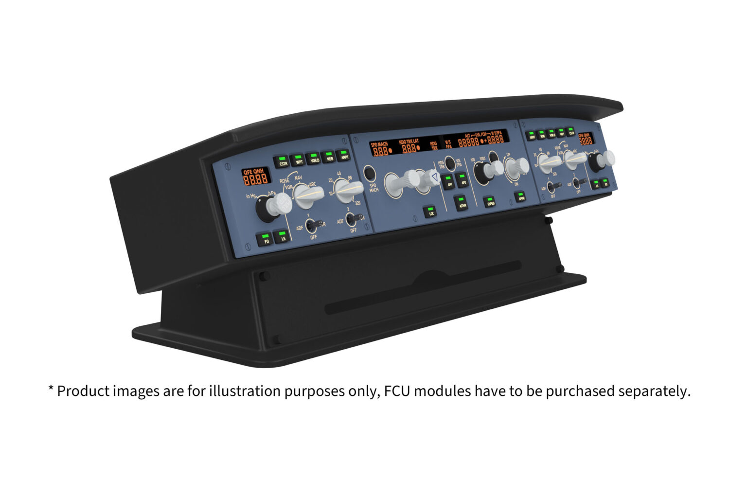 CS 320N FCU Desktop Stand - Cockpit Simulator